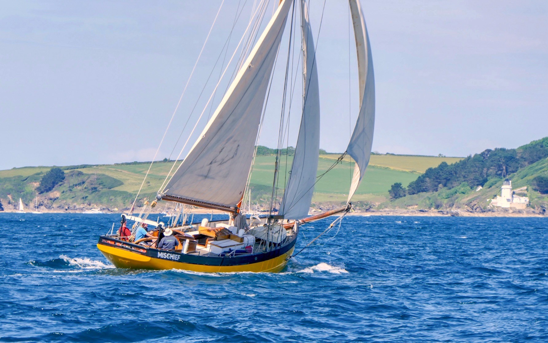Through a sailboat lens